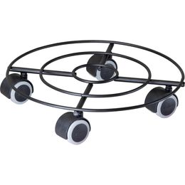 Wagner Pflanzenroller 'Draht' mattschwarz &Oslash; 30 cm