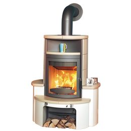 Hark Kaminofen 'Avenso GT ECOplus' titan/creme 8 kW