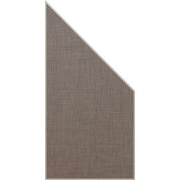 Br&uuml;gmann TraumGarten Br&uuml;gmann TraumGarten Zaunelement 'Weave' bronze 90 x 180/90 cm