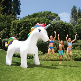 Summer Waves Wassersprinkler 'Einhorn' 127 x 211 cm