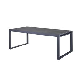 Gartentisch 'Chiara' ausziehbar Aluminium/PVC 200/310 x 100 x 75 cm