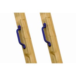 Akubi Handgriff Kunststoff blau 2 St&uuml;ck