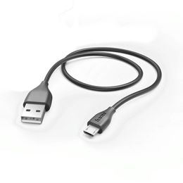 Hama Lade-/Datenkabel schwarz USB-A mit Micro-USB 1,4 m