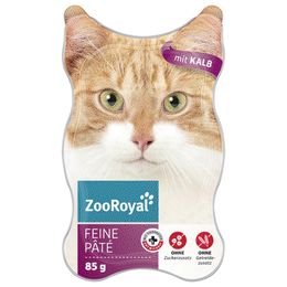 ZooRoyal Feine P&acirc;t&eacute; mit Kalb 85 g