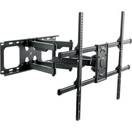 Schwaiger TV-Wandhalter bis 90 Zoll f&uuml;r 75 kg neigbar schwarz