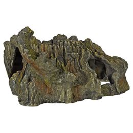 Aqua Della Deko-Steingrotte Polyresin grau 24,5 cm