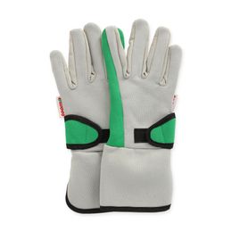 toom Pflanz-Handschuhe grau/gr&uuml;n Gr. 8