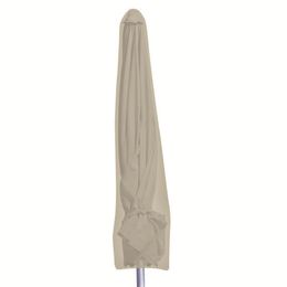 Tepro Abdeckhaube 'Universal' beige f&uuml;r Sonnenschirm gro&szlig; 30/50 x 170 cm