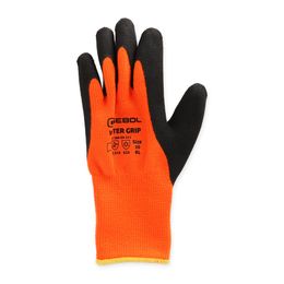 Gebol Handschuhe 'Winter Grip' orange Gr. 10