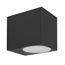 Eglo Au&szlig;enwandleuchte 'Jabaga' 4,6 W 400 lm warmwei&szlig; IP 44 7 x 7 x 8 cm