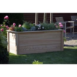 Dobar Hochbeet 'Douglasie' naturfarben 150 x 60 x 65 cm