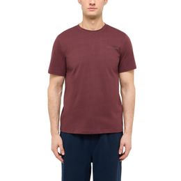 Mustang Herren Kurzarmshirt "Herren Style Austin", braun, Gr. XXL, Jersey, 100% Baumwolle, Shirts