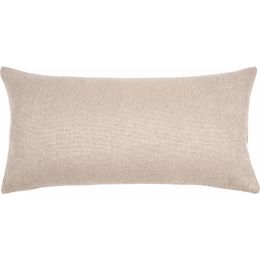 Dekokissen Pad, B:80cm L:40cm, beige, Leinen, Dekokissen_Sitzkissen_Kissenh&uuml;llen, "COLETTE", Made in Europe
