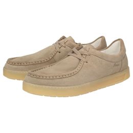 Sioux Herren Schn&uuml;rschuh "Tedrino-701", Gr. 39, beige, Obermaterial: 100% Kalbsveloursleder CAVL. 100% Gummi rubber., Schuhe
