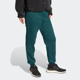 Damen Sporthose "ADIDAS Z.N.E", gr&uuml;n, Gr. XL, adidas Sportswear, Obermaterial: 57% Polyester, 43% Baumwolle, Hosen