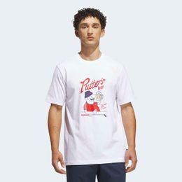 Herren T-Shirt "M CHIP T", wei&szlig;, Gr. XL, adidas Performance, Obermaterial: 100% Baumwolle, Shirts, f&uuml;r Erwachsene, aus Baumwolle