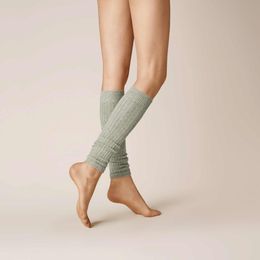 Kunert Damen Beinstulpen "Stulpe Winter Dreams - Rib", grau, Obermaterial: 45% Baumwolle CO. 44% Polyamid PA. 9% Alpaka WP. 2% Elasthan EL., Stulpen
