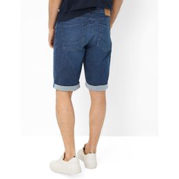 Eurex By Brax Herren Bermudas "Style BRAD", blau, Gr. 26, Denim/Jeans, 98% Baumwolle, 2% Elasthan, Hosen
