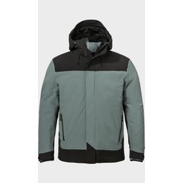 Sch&ouml;ffel SCH&Ouml;FFEL Herren Doppeljacke "3in1 Jacket Style Refoca MEN", grau, Gr. 56, Aussenjacke Oberstoff: 100% Nylon. (Membran: Polyurethan). Futter