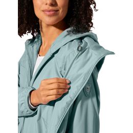 WITT Damen 3-in-1-Funktionsjacke im Steppmuster-Mix, jade, Gr&ouml;&szlig;e 50