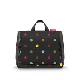 Reisenthel Kulturbeutel "Reisenthel toiletbag XL", bunt, Polyester, gepunktet, Taschen, inkl. Spiegel mit Klettverschluss