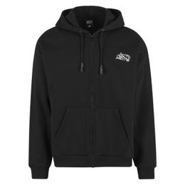 K1x Herren Kapuzenpullover "K1x K1x Flag Zip Hoodie", schwarz, Gr. XXL, mehrfarbig, 65% Baumwolle, 35% Polyester, Pullover