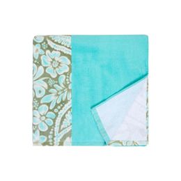 Roxy Damen Bademantel "Cold Water", blau, Obermaterial: 100% Baumwolle., Hausm&auml;ntel