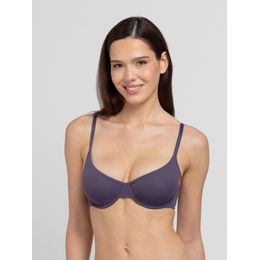 Dorina Damen B&uuml;gel-BH "Noa", Gr. 70grau, Jersey, Obermaterial: 76% Polyamid, 24% Elasthan, BHs, mit Schale, nicht gef&uuml;ttert, mit B&uuml;gel, basic,