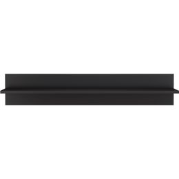 H&auml;ngeregal OTTO HOME, B:100cm H:18,5cm T:20cm, schwarz, Wohnzimmer, Regale, "Moid", Wandboard, Breite 50 oder 100 cm