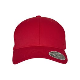 Flexfit Herren Snapback Cap "Flexfit Accessoires Flexfit 110 Curved Visor Snapback", rot, unifarben, 63% Polyester, 34% Baumwolle, 3% Elasthan, Caps
