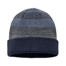 Casamoda Herren Strickm&uuml;tze "Casamoda M&uuml;tze uni"blau, 100% Polyacryl, M&uuml;tzen