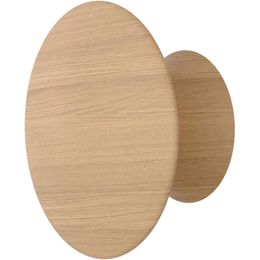 Hakenleiste, B:13cm H:6,5cm &Oslash;:13cm, wei&szlig;, HAMMEL FURNITURE, Holzwerkstoff, Hakenleisten, "Mistral Wandgarderobe, Hakenleiste", aus massivem Holz, &Oslash; 9