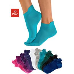 Kangaroos Damen Sneakersocken "Damen Sneaker Socken Kurze Socken Sportsocken Fitness Reisen Alltag", Gr. 35, bunt, Baumwolle, Baumwollmischung,