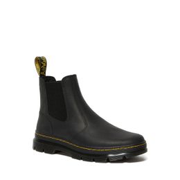 Dr. Martens Herren Chelseaboots "Embury", Gr. 44, schwarz, Leder, Schuhe, Blockabsatz, Stiefelette, Schlupfboots mit Logoschriftzug