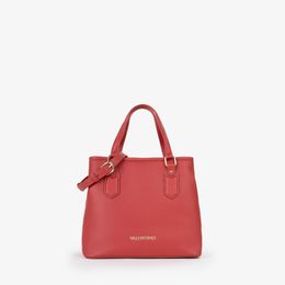 Valentino Handbags VALENTINO BAGS Damen Shopper "BRIXTON", rot, Lederimitat, Taschen, Damen Handtasche, Umh&auml;ngetasche Schultertasche mit edlem Logo