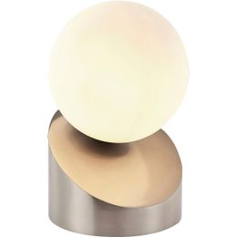 NOWA Tischleuchte "ALISA", &Oslash; 10cm H: 16cm, 1 Stk., silber, Wohnzimmer, Leuchten, Tischlampe Nachttischlampe Deko-Tischleuchte Schlafzimmer