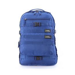 Sportrucksack "Rocket", National Geographic, blau, Kunstfaser, Rucks&auml;cke, in sportlichem Design