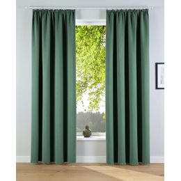 Verdunkelungsvorhang OTTO HOME, B:140cm H:225cm, gr&uuml;n, Polyester, Kinderzimmer, Gardinen, "Solana, Gardinen mit Kr&auml;uselband, Vorh&auml;nge, Wohnzimmer,