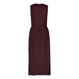 Zero Damen Etuikleid "Damen mit Rippb&uuml;ndchen", braun, Gr. 38, Satin, Obermaterial: 100% Polyester, Kleider, Bindeg&uuml;rtel