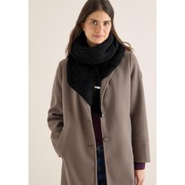 Cecil Damen Halstuch, schwarz, unifarben, Stoff, 70% Polyamid, 20% Polyacryl, 10% metallisierte Fasern, Modet&uuml;cher, aus softem Materialmix