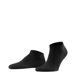 Falke Herren Sneakersocken "Family", Gr. 39, schwarz, Obermaterial: 92% Baumwolle CO. 7% Polyamid PA. 1% Elasthan EL., glatt, Socken