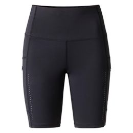 LPO Damen Radlerhose "Da-Radlerhose Tenea", schwarz, Gr. 42, Jersey, 88% Polyester. 12% Elasthan, Hosen