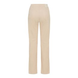 Brax Damen 5-Pocket-Hose "Style CAROLA", beige, Gr. 25, Web, 75% Baumwolle, 24% Lyocell, 1% Elasthan, Hosen