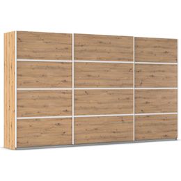 Kleiderschrank OTTO HOME, B:360cm H:210cm T:62cm, braun, Holzwerkstoff, Kinderzimmer, Schr&auml;nke, "Mehrzweckschrank Aktenschrank M&ouml;bel Mietswohnung