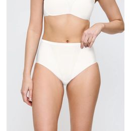 Triumph Damen Slip "Shape Smart Maxi", Gr. XL, wei&szlig;, Microtouch, Obermaterial: 55% Elasthan, 45% Polyamid, Unterhosen, gl&auml;ttend und schmeichelnd