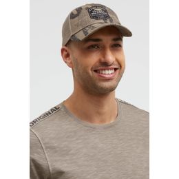 CAMP DAVID Herren Baseball Cap, beige, Baumwolle, Caps