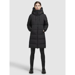Khujo Damen Steppmantel "INDIE2", grau, Gr. S, unifarben, 100% Polyester, M&auml;ntel