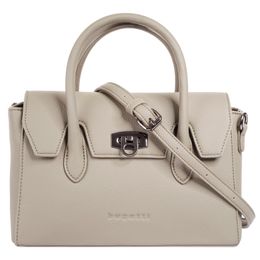 Bugatti Damen Henkeltasche "IRIA", beige, Polyurethan (PU), clean, Taschen