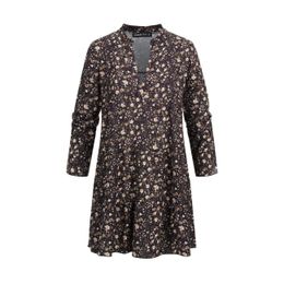 CLOUD 5IVE Damen Shirtkleid "CLOUD 5IVE Longform Tunik", bunt, Gr. M, 100% Polyester, Kleider