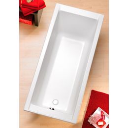 Badewanne Ottofond, B:75cm H:58cm L:170cm T:75cm, wei&szlig;, Sanit&auml;racryl, Badewannen, "Costa", mit Wannentr&auml;ger